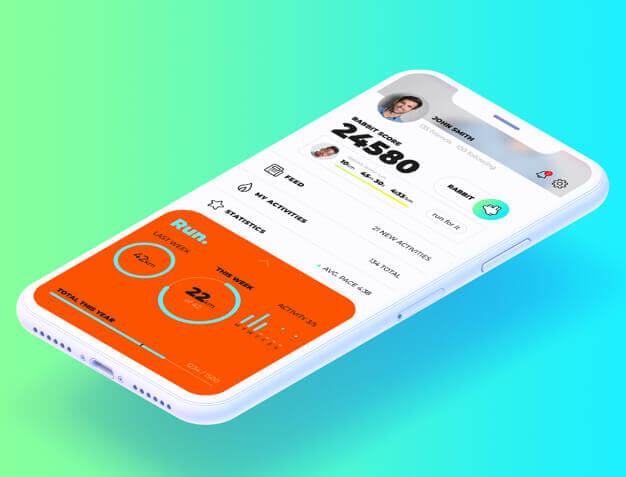 New approach for fitness app - Artegence
